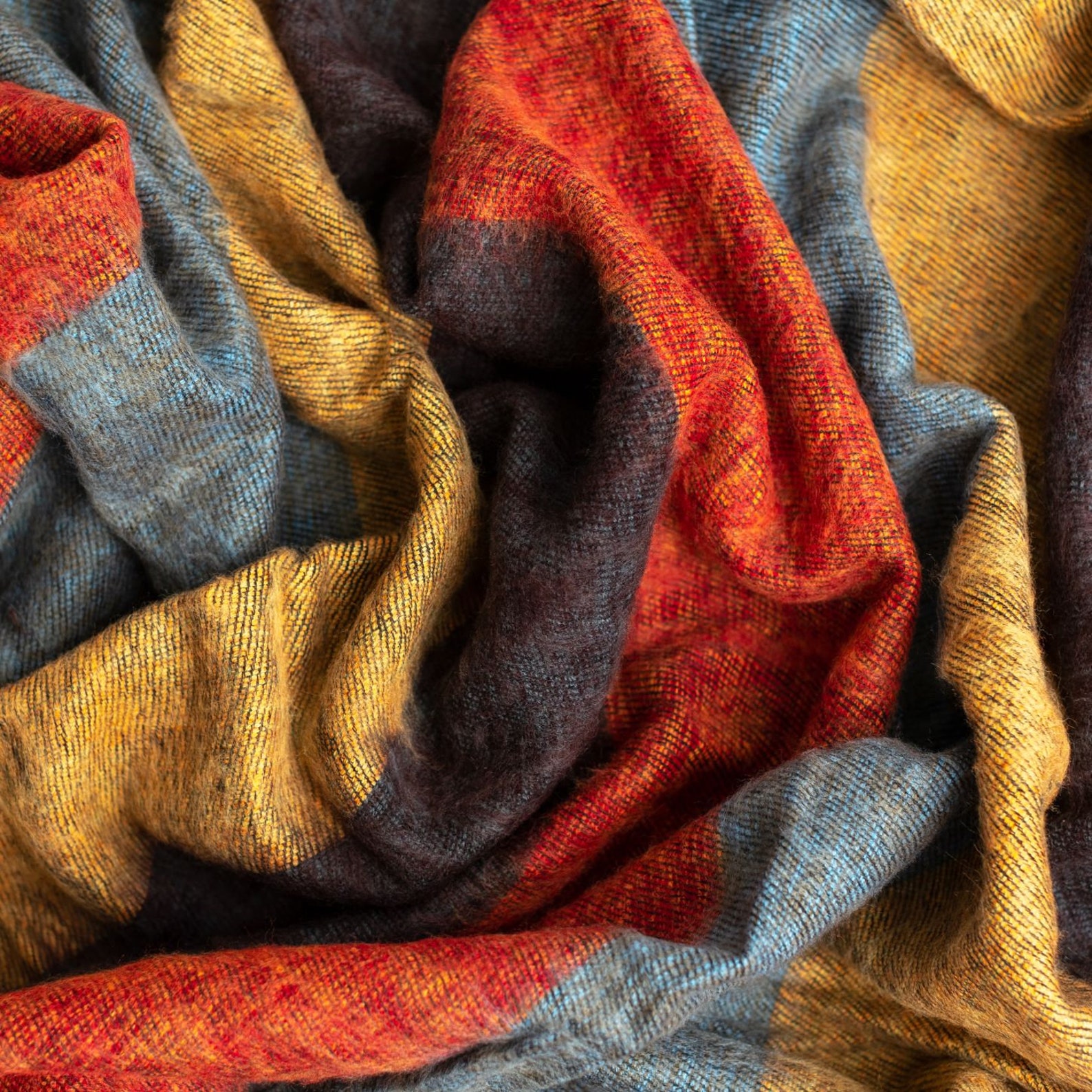 Wool Blanket / Extra Soft Yak Wool Knitted Blanket / Throw - Etsy
