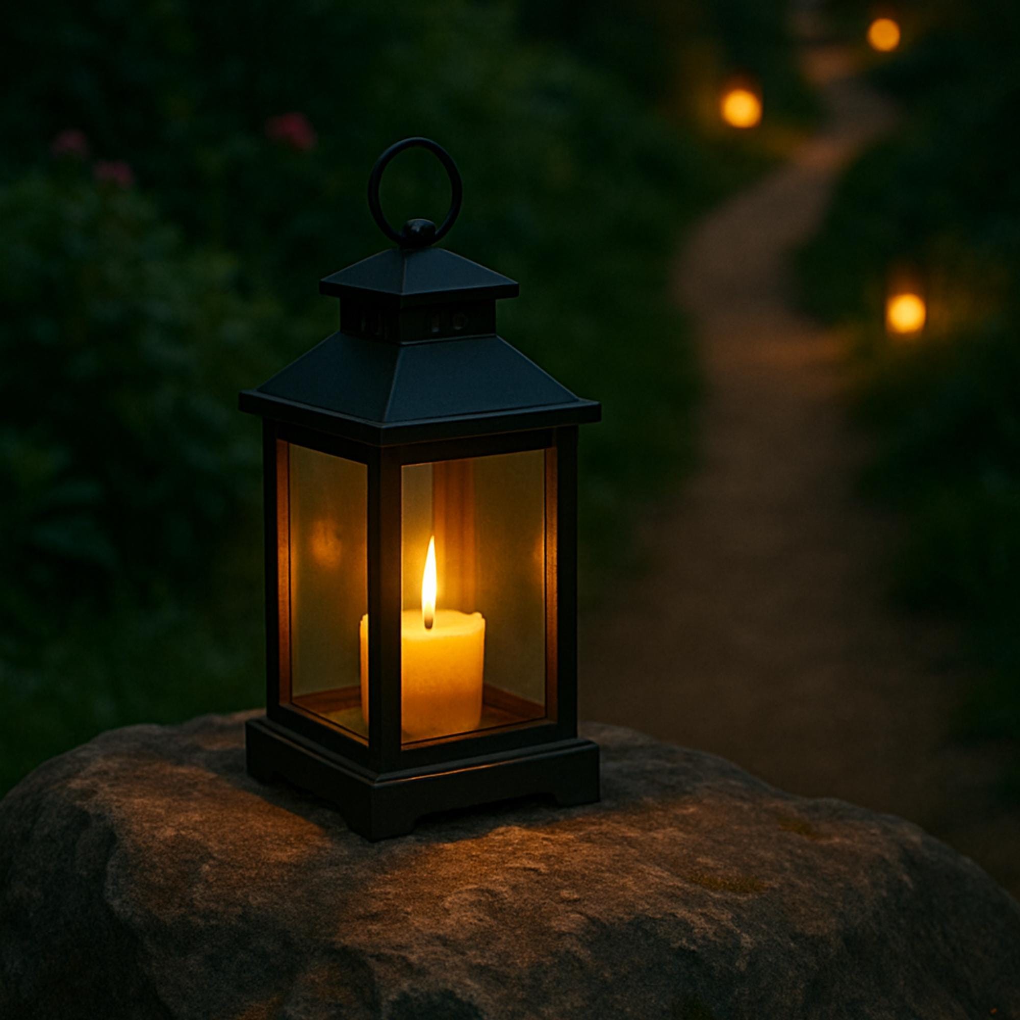 Solar-powered String Light Lanterns – Waterproof, Warm LED Glow ...