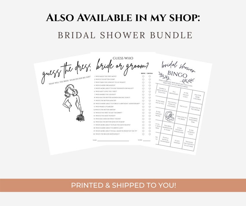 Matcha Bridal Shower Scratch off Game, Who Has the Match - Etsy