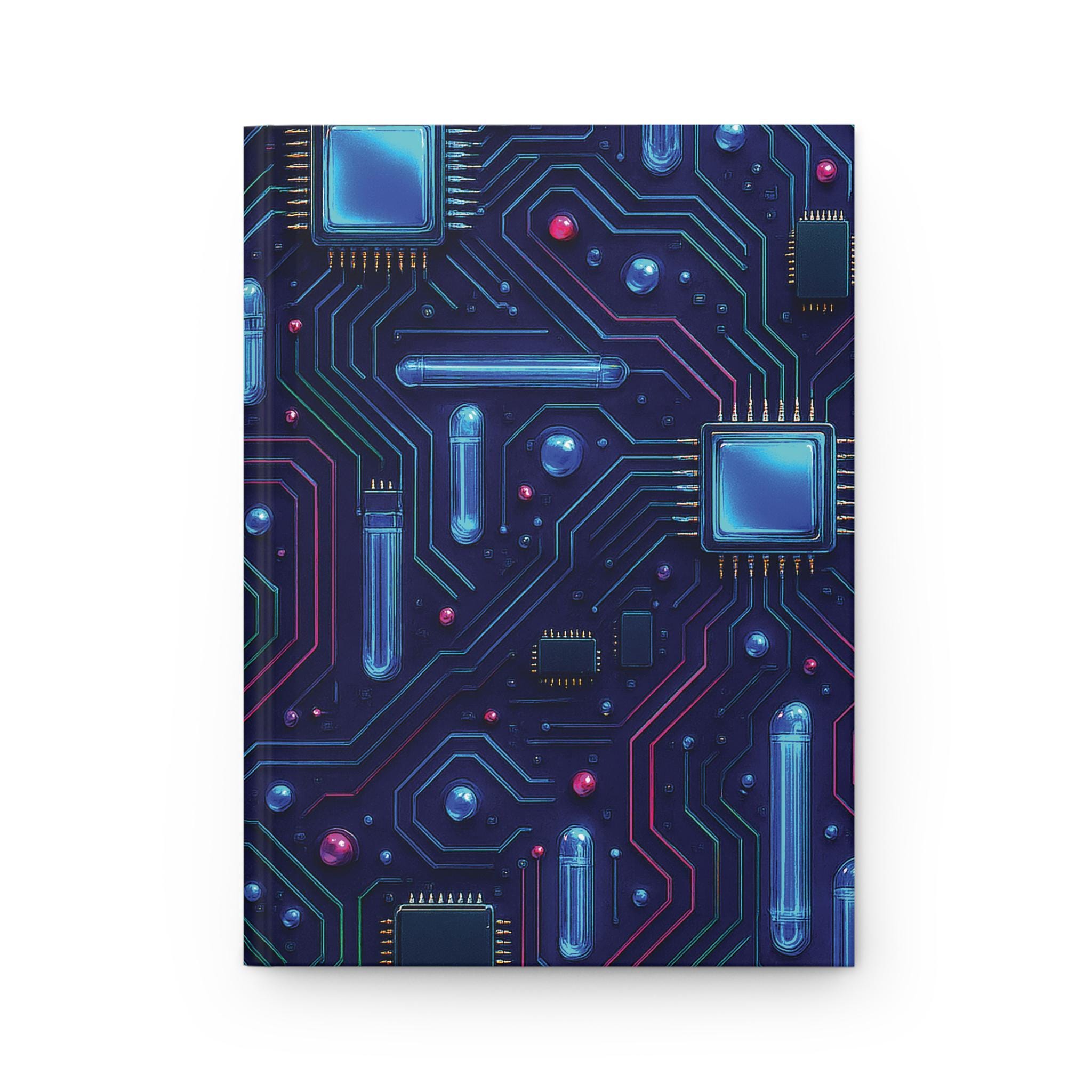 Futuristic Circuit Journal, Sci-fi Notebook, Technical Diary, Geeky ...