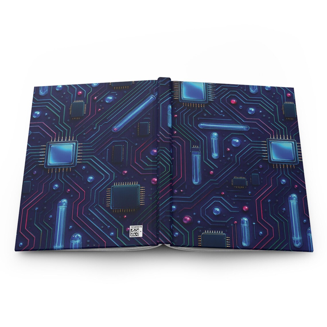 Futuristic Circuit Journal, Sci-fi Notebook, Technical Diary, Geeky ...