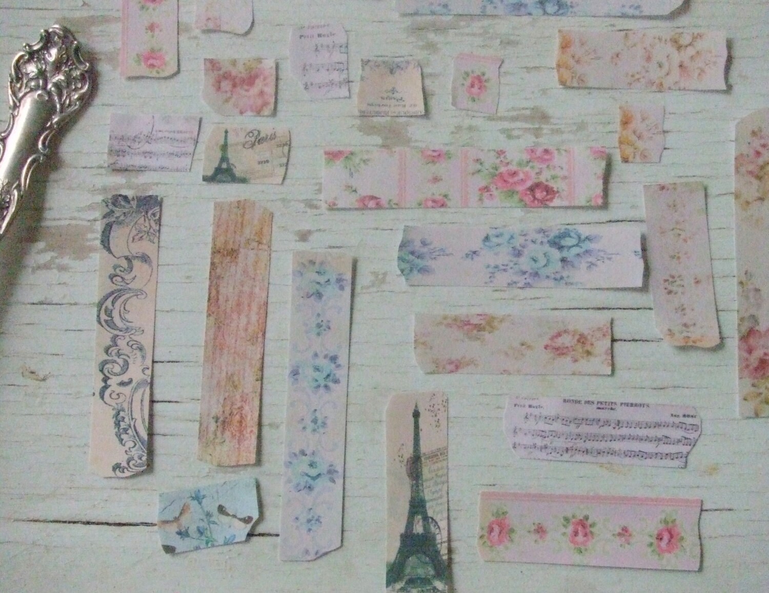 Scrap Paper Pieces - Scrapbooking Paper - Divine Paper Collection ...