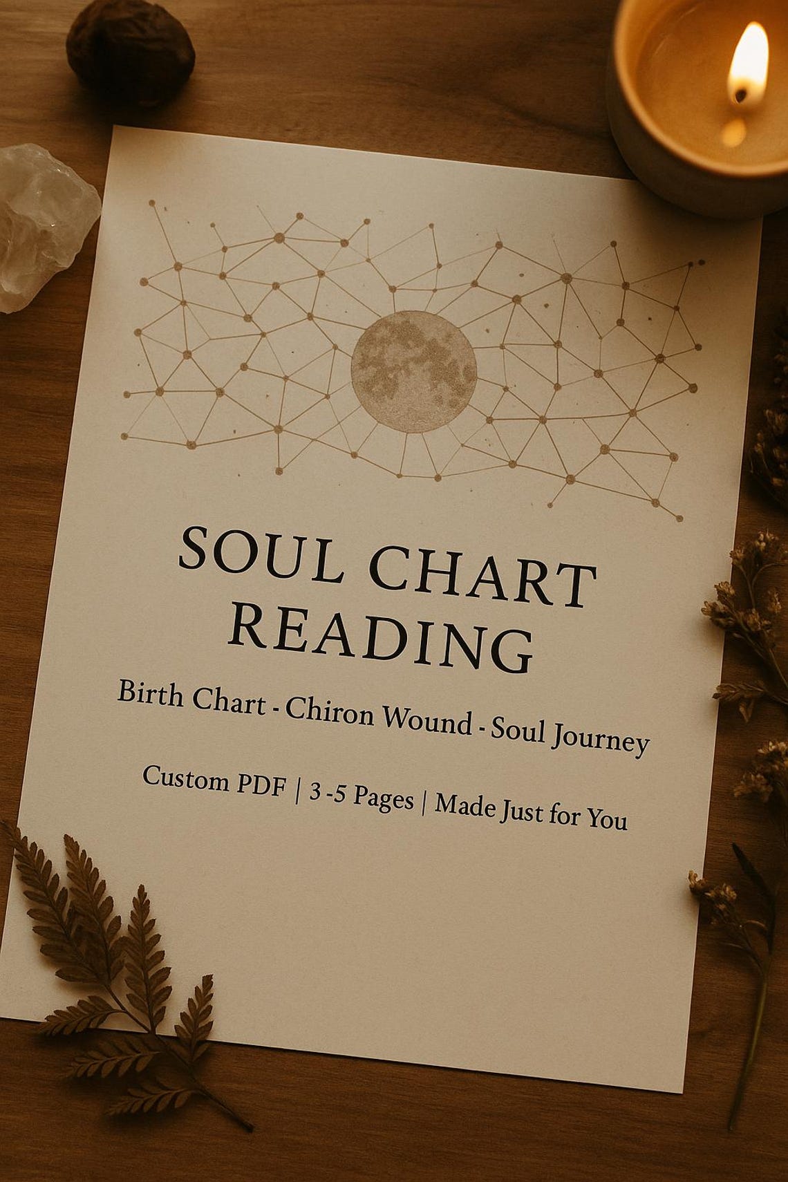 Soul Chart Reading: Birth Chart With Exploration of Soul Wound, Gifts ...