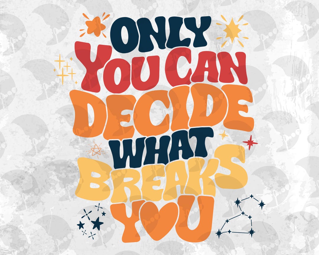 Motivational Bookworm PNG: Only You Can Decide, ACOWAR (digital ...