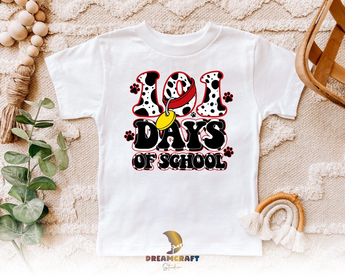 101 Days of School Dalmatian PNG: Student/teacher Gift (digital ...