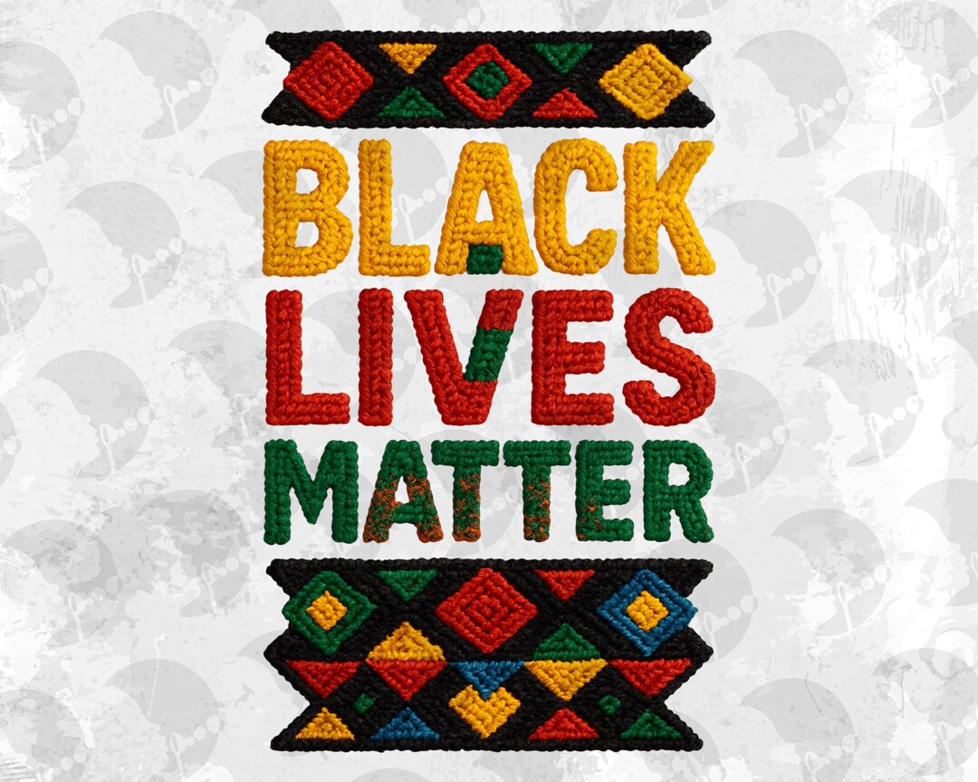 Black History Month Yarn Design, Afro Map Knitted Text (PNG Digital ...