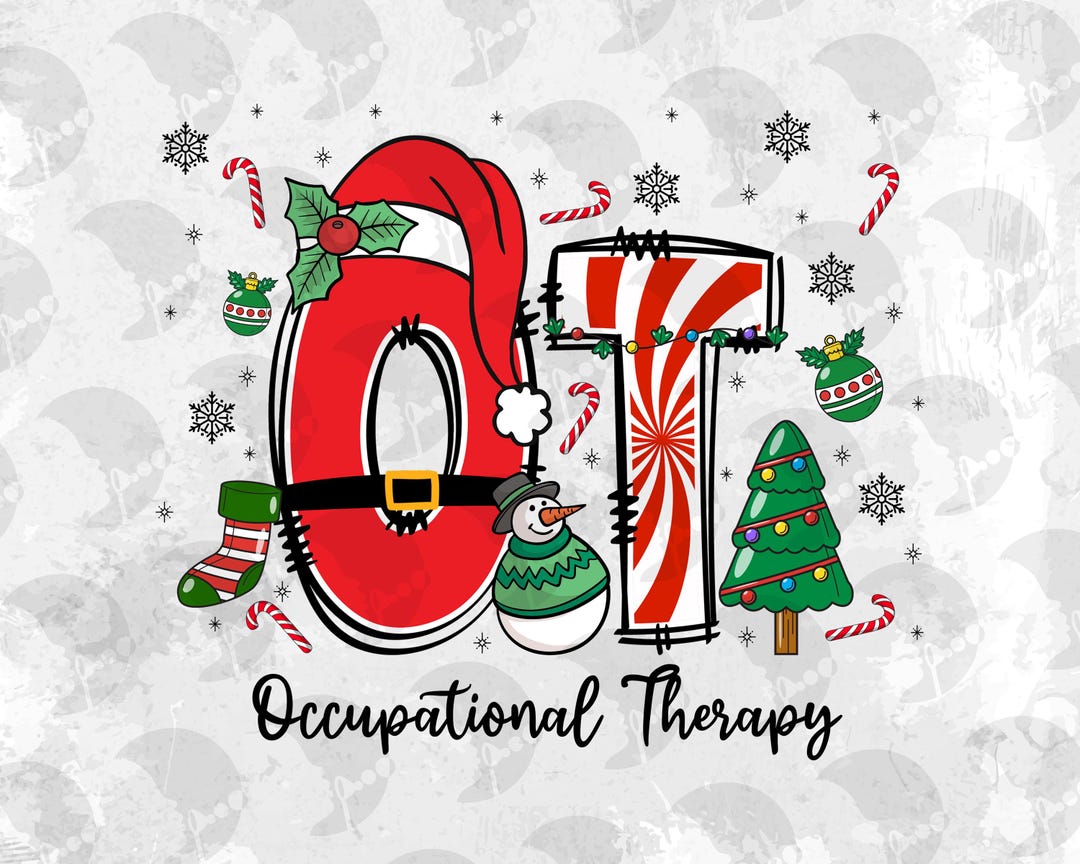 Christmas Occupational Therapy PNG: OT/COTA Healthcare Design (digital ...