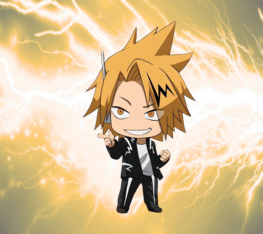 Electricity Character (chibi) Custom Tumbler - Etsy