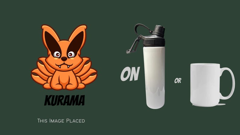 Baby Kurama Custom Tumbler or Mug - Etsy