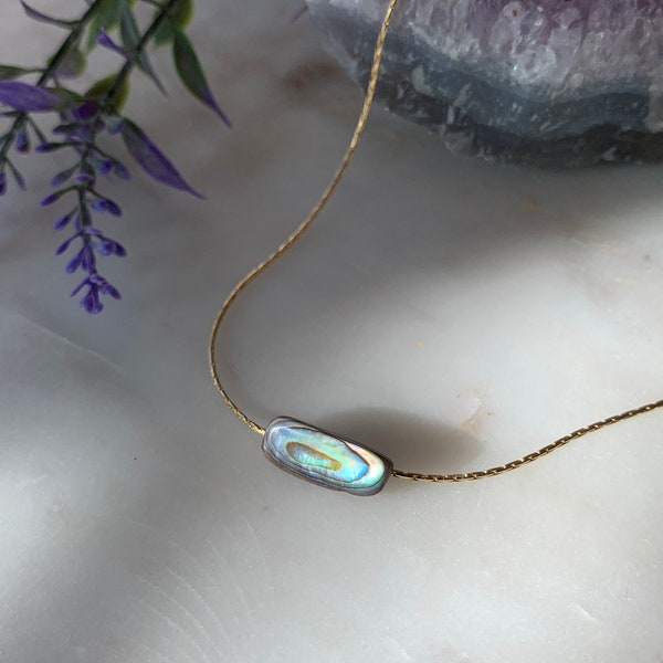 Abalone Necklace - Etsy