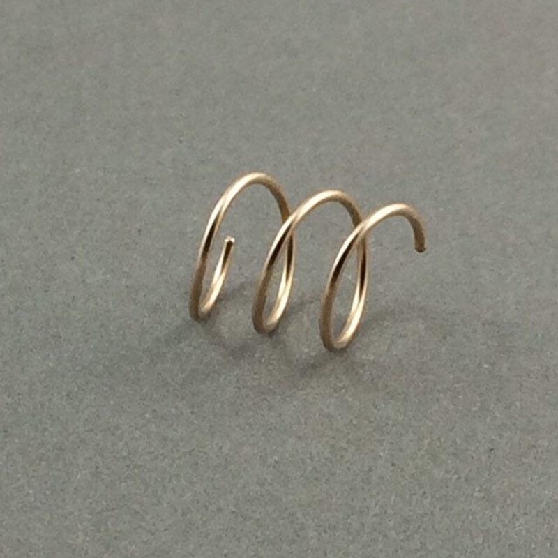 Spiral Hoops - Etsy