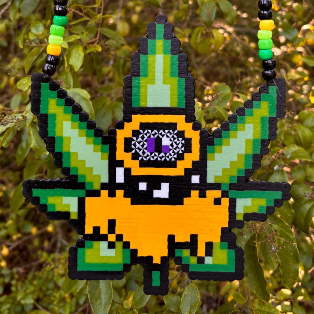 Subtronics Cyclops Leaf Perler - Etsy