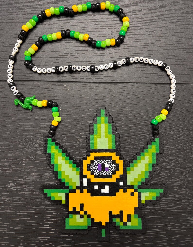 Subtronics Cyclops Leaf Perler - Etsy