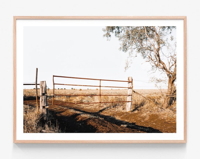 Australian Photography Farm Gate Bush Outback Landscape Country ...