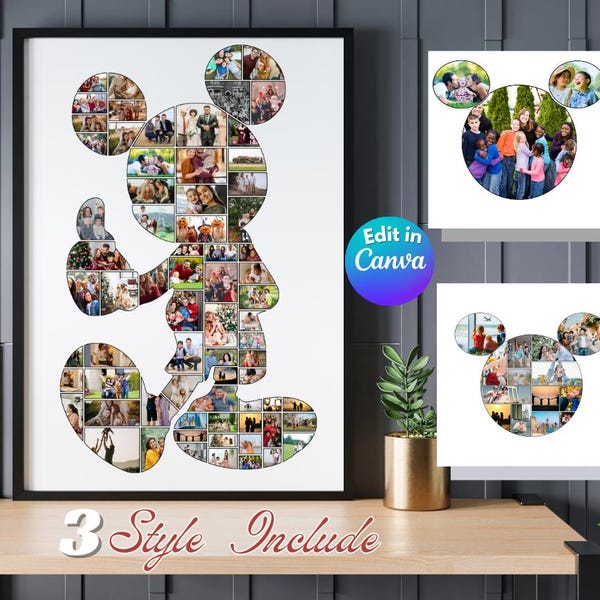 Mickey Ears Frame - Etsy