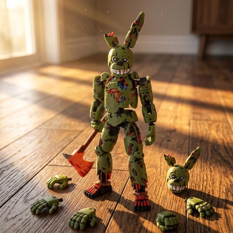 Spring Trap Action Figures - Etsy