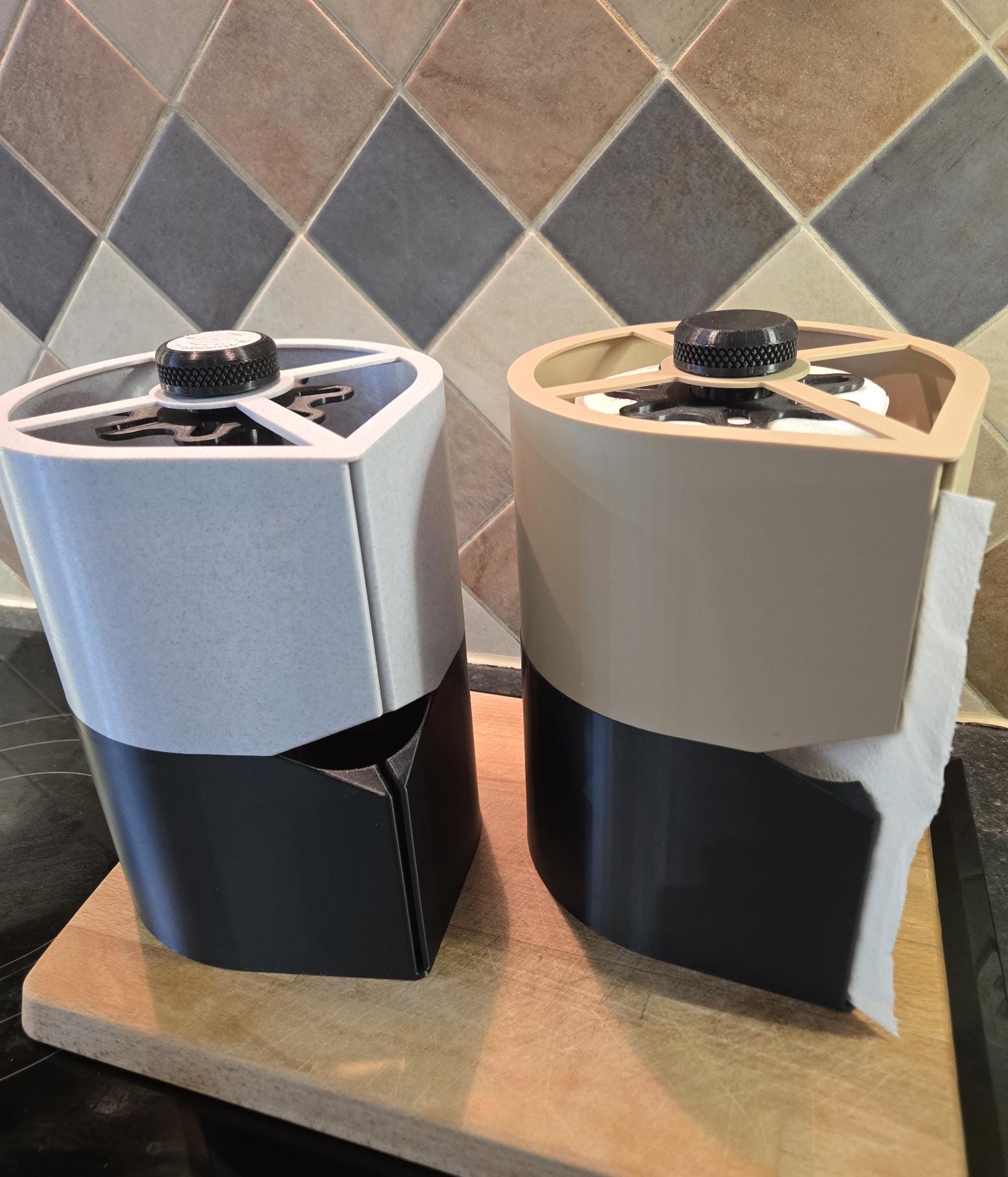 Universal Paper Towel Holder | 3D Printed, Two-color Kitchen Accessory ...