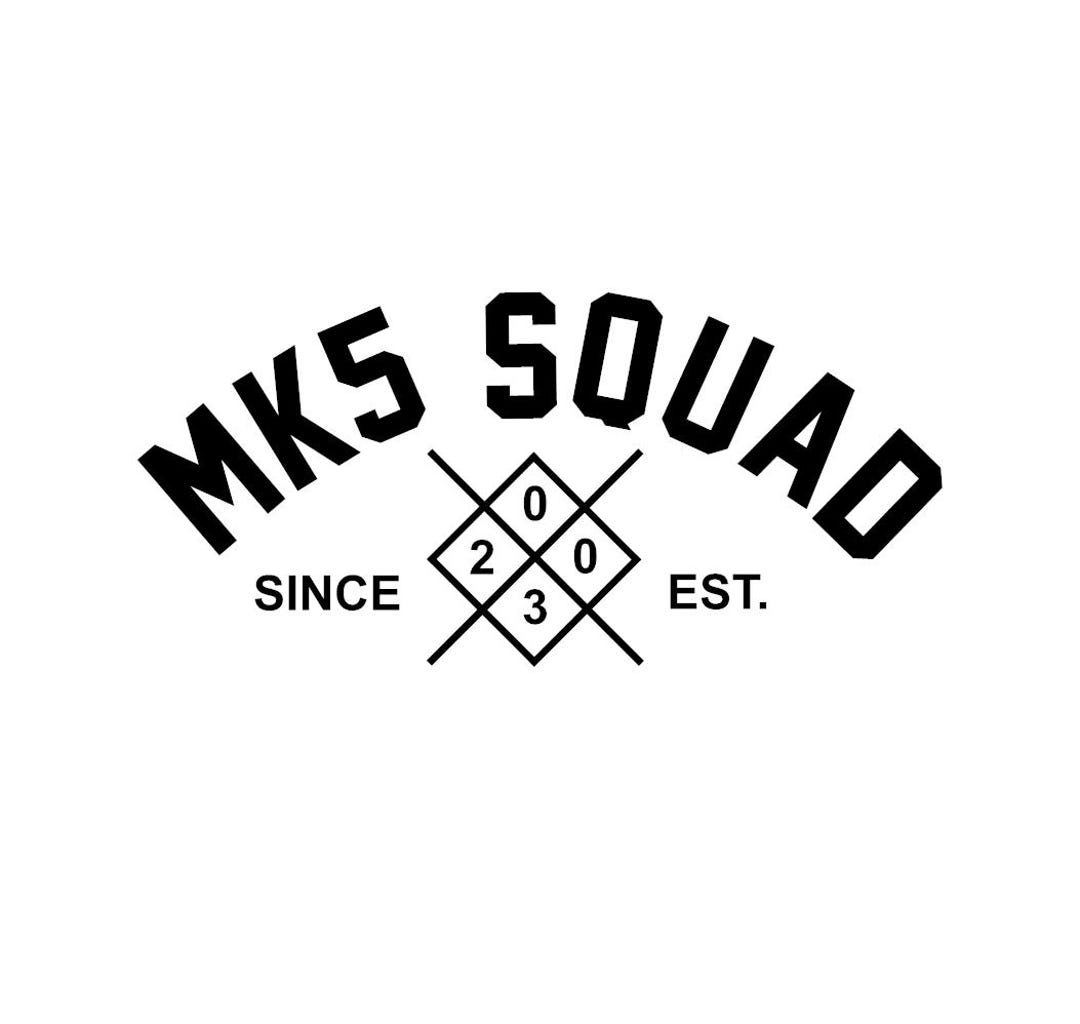 VW MK5 SQUAD Vinyl Tuning Car Stickers Window Stickers Plotter Cut ...