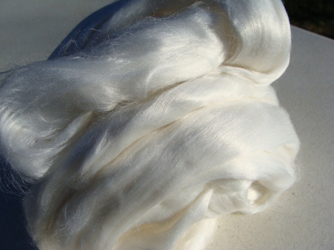 NEW Soft and Shiny Rose Pearl Fiber Sliver 2 Ounces - Etsy