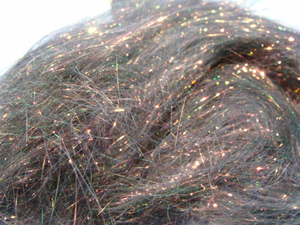 LOWEST PRICE Angelina Fiber Heat Bondable Iredescent Forest Blaze Color ...