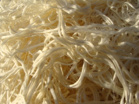 Glorious And Super Fun Mulberry Silk Strings 2 Ounces Not Soft | Etsy