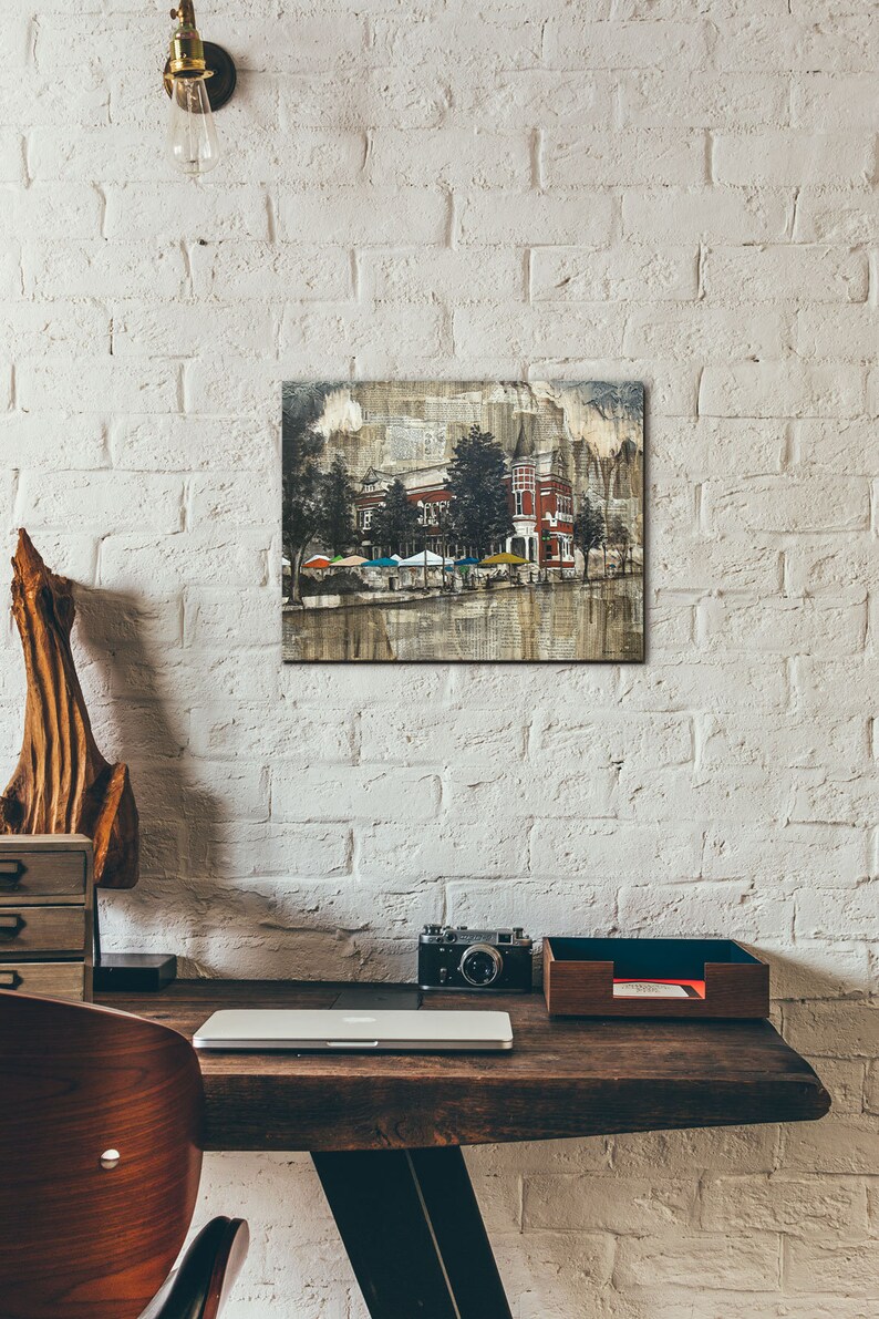 Augusta Historic Cotton Mill Print titled The Old Cotton | Etsy