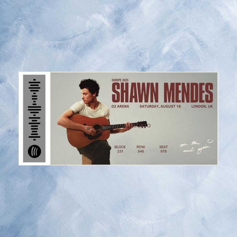 Shawn Mendes - Etsy