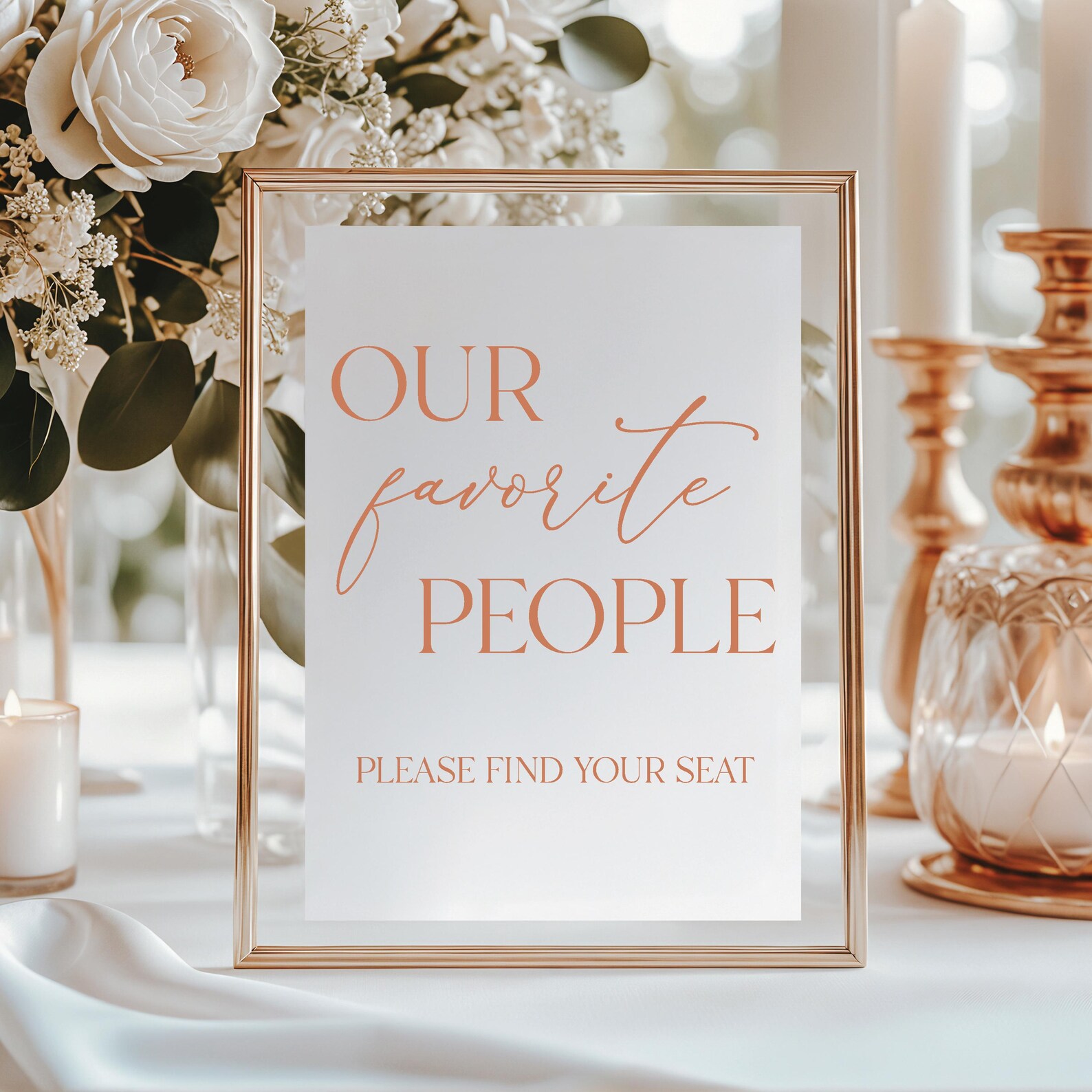 Editable Seating Chart Welcome Template | Printable Wedding Corjl ...