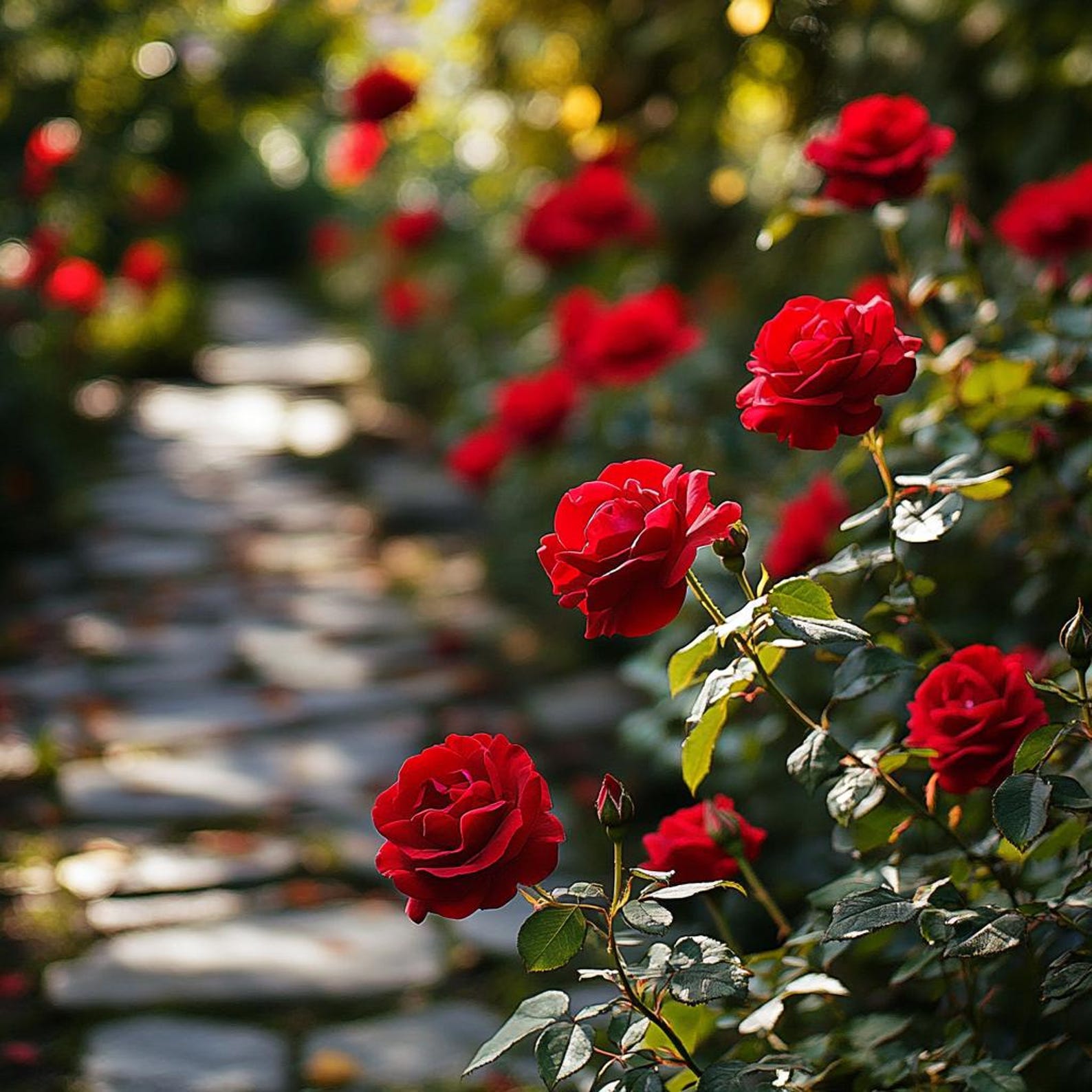 Deep Red Rose Seeds – Heirloom Garden Flowers With Fragrant Blooms - Etsy