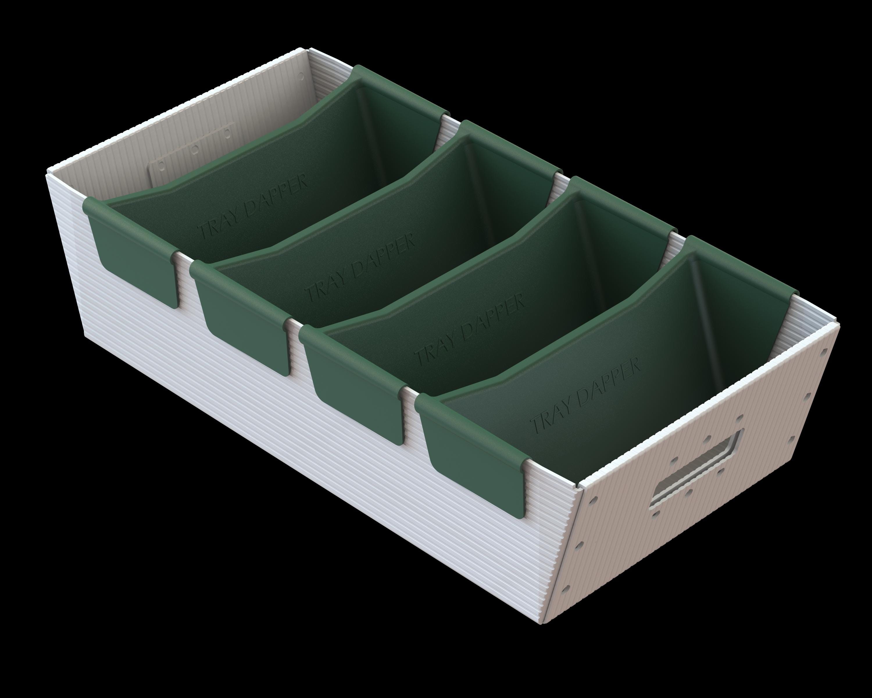 Tray Dapper EMM Mail Tray Letter Organizer for Mail Carriers Using EMM ...
