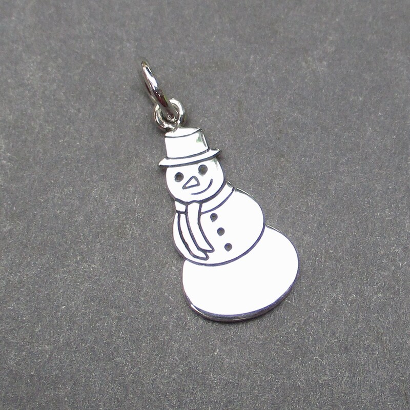 Snowman Necklace - Etsy