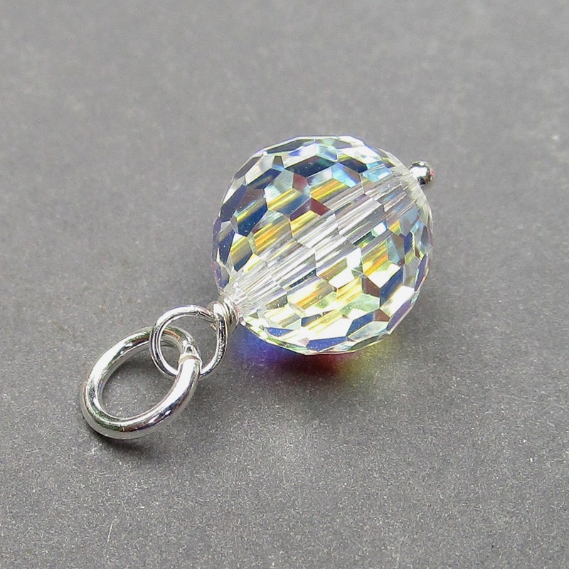 Crystal Ball Charm - Etsy
