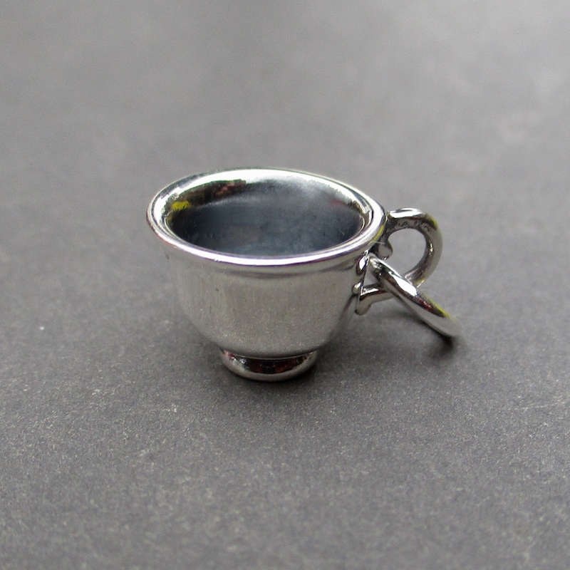 Tea Cup Charm - Etsy