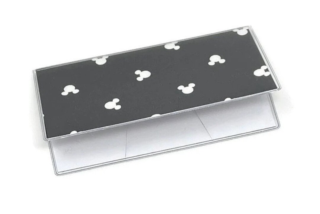 Checkbook Cover Mickey Mouse Ears - Etsy