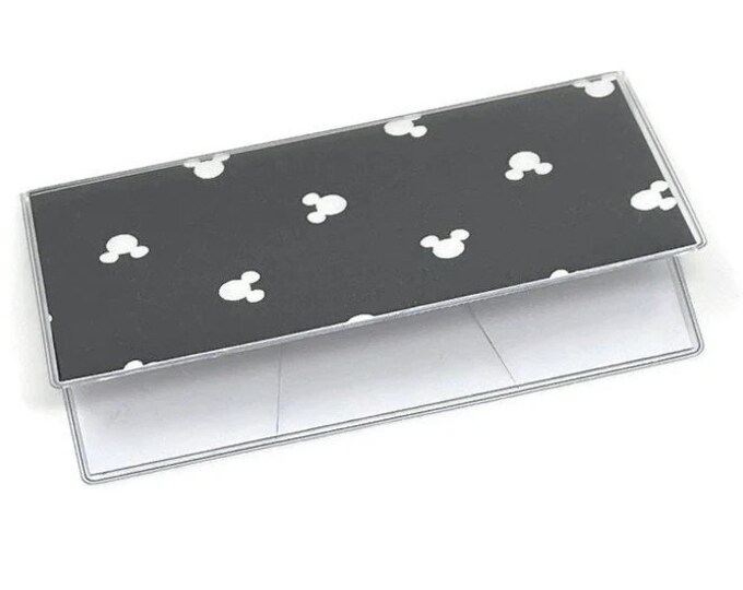 Checkbook Cover Mickey Mouse Ears - Etsy
