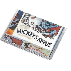 Card Case Mini Wallet Mickey Mouse Comics - Etsy