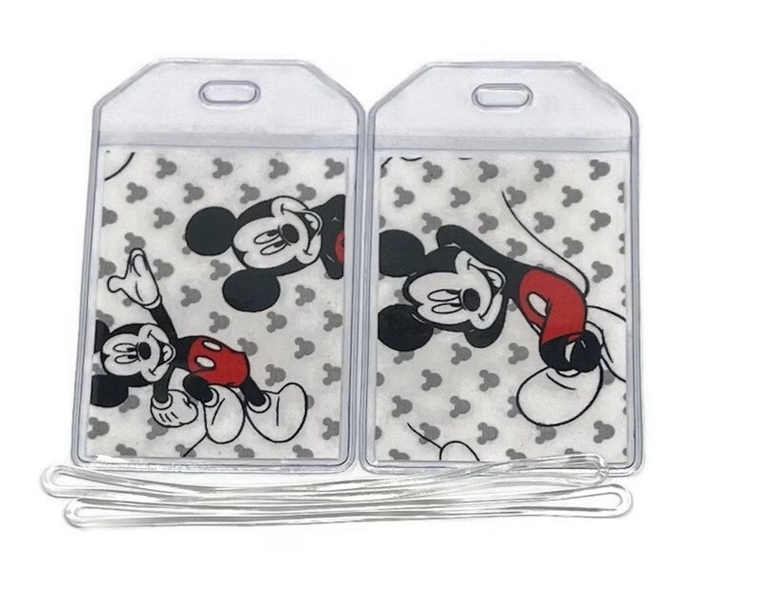 Luggage Tags Set of 2 Mickey Mouse - Etsy