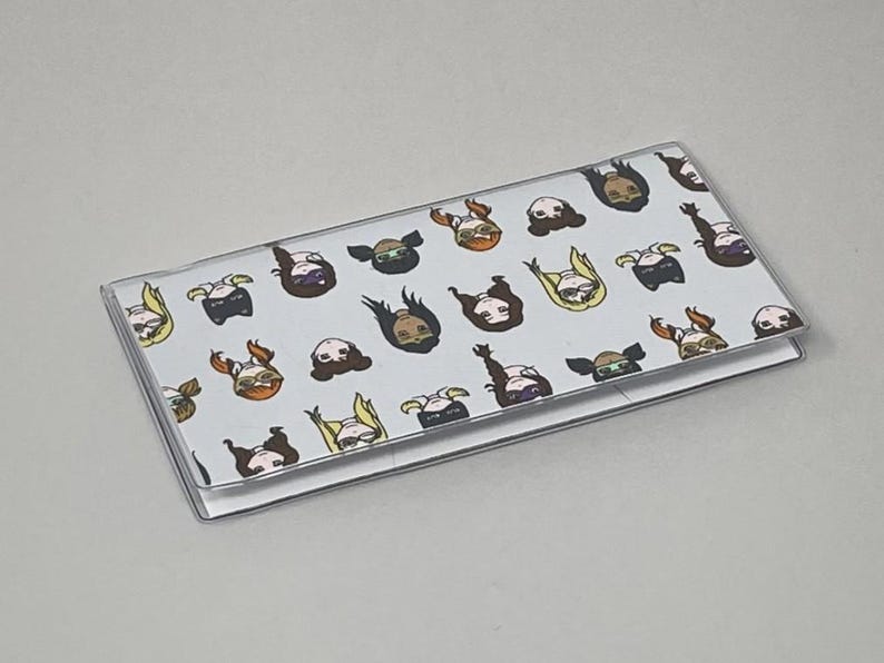 Checkbook Cover Super Hero Girls - Etsy
