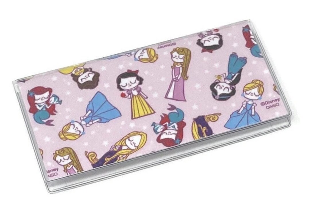 Checkbook Cover Daiso Disney Princesses - Etsy