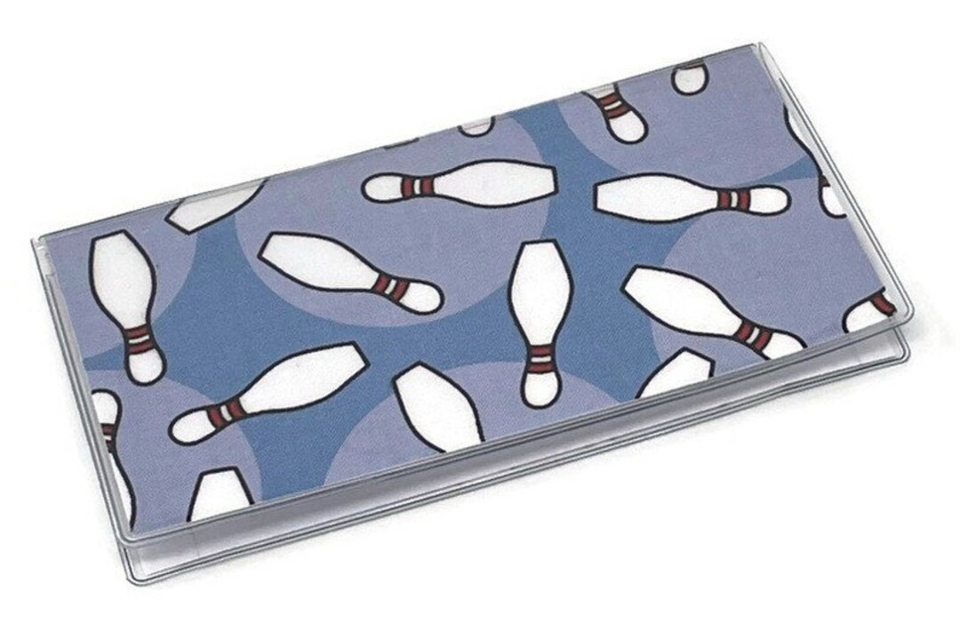 Checkbook Cover Bowling Pins - Etsy
