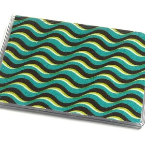 Card Case Mini Wallet Waves - Etsy
