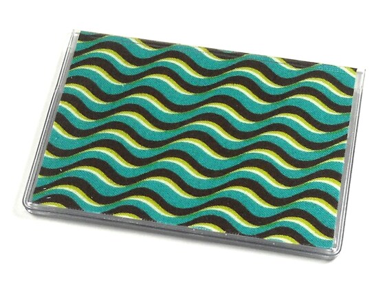 Card Case Mini Wallet Waves | Etsy