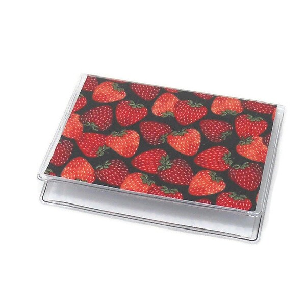 Strawberry Wallet - Etsy