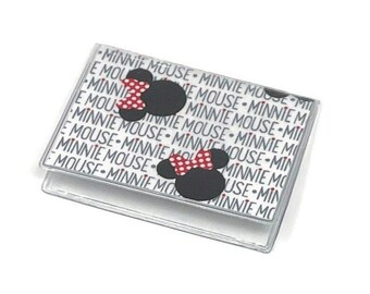 Card Case Mini Wallet Mickey Mouse - Etsy