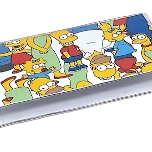 Checkbook Cover the Simpsons - Etsy
