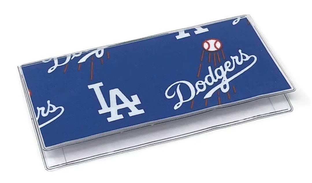 Checkbook Cover Los Angeles Dodgers - Etsy