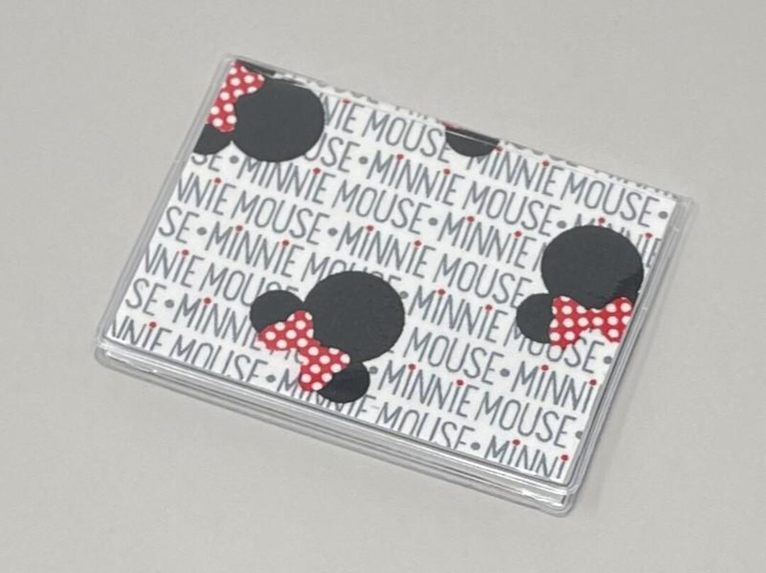 Card Case Mini Wallet Minnie Mouse - Etsy