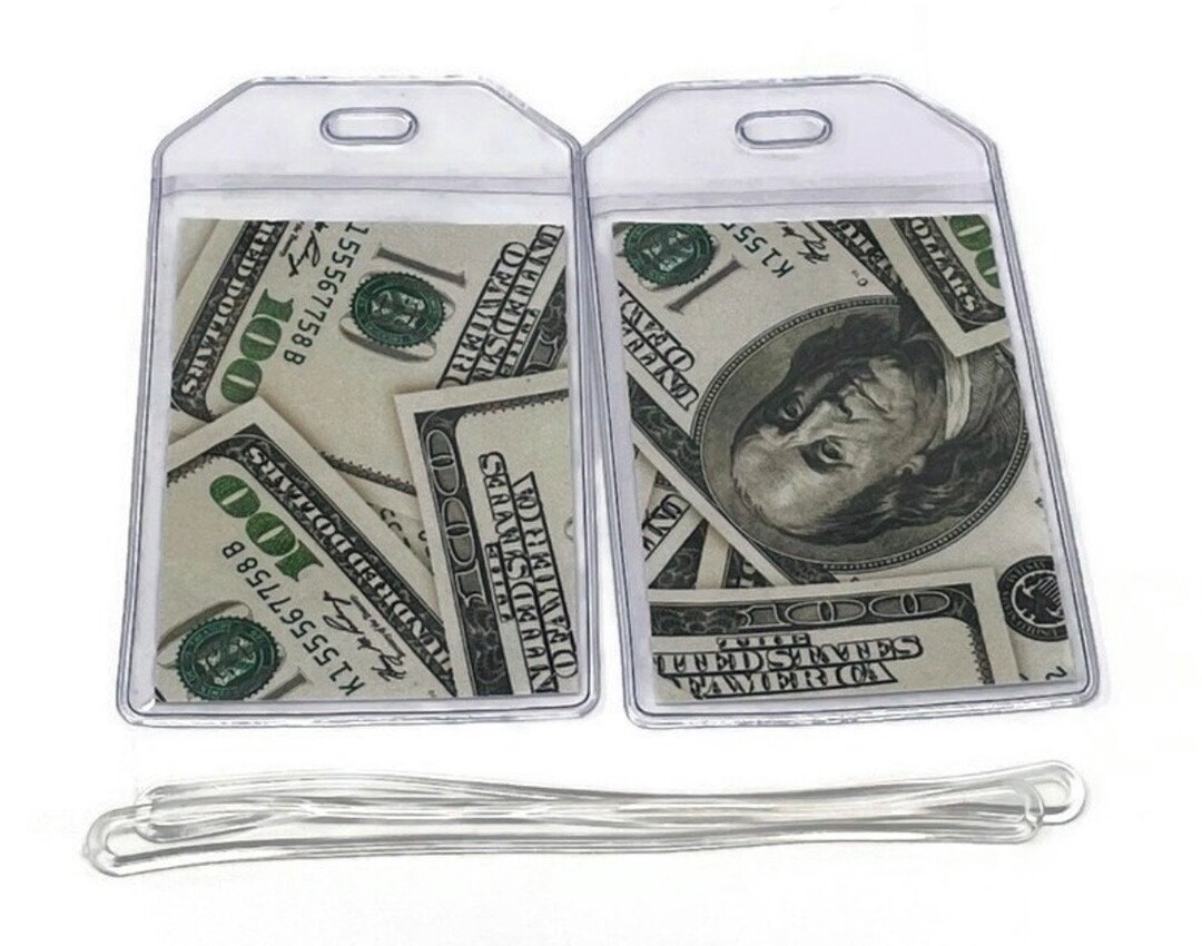 Luggage Tags Set of 2 Money - Etsy