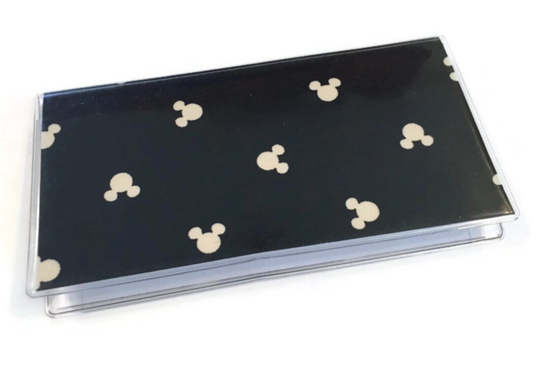 Checkbook Cover Mickey Mouse Ears - Etsy