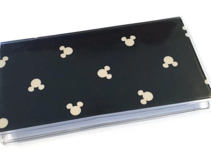 Checkbook Cover Mickey Mouse Ears | Etsy
